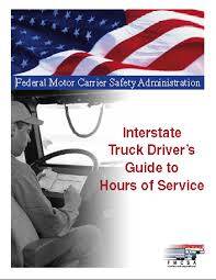 FMCSA Interstate Truck Driver's Guide to Hours of Service